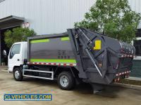 China NQR NPR ISUZU Garbage Truck 98hp Isuzu Garbage Compactor Truck for sale