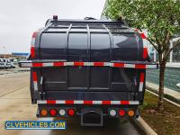 China NQR NPR ISUZU Garbage Truck 98hp Isuzu Garbage Compactor Truck for sale