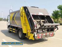 China 600P 130hp 7CBM ISUZU Garbage Truck Diesel Engine For Municipal Collection for sale