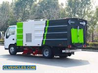 China ISUZU 100P Street Sweeper Vacuum Truck 5CBM 98HP 16000kg LHD Rhd for sale