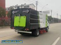 China ISUZU 100P Street Sweeper Vacuum Truck 5CBM 98HP 16000kg LHD Rhd for sale