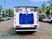 China ISUZU NQR NPR Road Sweeper Truck 6 Wheels ISO9000 CCC Certification for sale