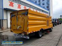 China ISUZU N Series Road Washing Truck 130hp 5000L Euro 4 Emission Standard for sale