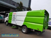 China ISUZU 700P 190hp Truck Mounted Road Sweeper 5000L Water Tank for sale