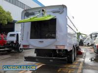 China FVZ CXA 300hp ISUZU Road Sweeper Truck 6X4 With High Pressure Water Cleaner for sale