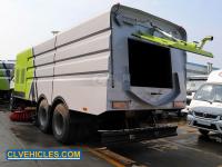 China FVZ CXA 300hp ISUZU Road Sweeper Truck 6X4 With High Pressure Water Cleaner for sale