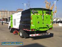 China ISUZU KV100 130hp 5000L Water 5000L Garbage Tank Sweeper Truck for sale