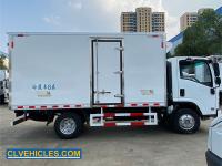 China ISUZU KV100 Light Duty Reefer Trucks 98hp 3 Ton 5 Ton Diesel Fuel for sale