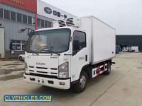 China KV600 ISUZU Reefer Truck 4200mm Refrigerator Box Truck With Climate Control for sale