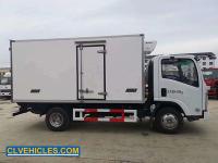 China KV600 ISUZU Reefer Truck 4200mm Refrigerator Box Truck With Climate Control for sale
