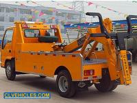 China ISUZU N Series Heavy Duty Tow Truck 4x2 130hp With ABS Brakes for sale