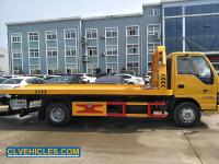 China Wheel Lift ISUZU ELF Tow Truck 190hp with High Towing Capacity for sale