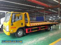 China Wheel Lift ISUZU ELF Tow Truck 190hp with High Towing Capacity for sale