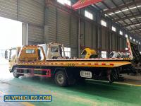 China Wheel Lift ISUZU ELF Tow Truck 190hp with High Towing Capacity for sale