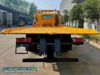 China 700P 190hp ISUZU Tow Truck Flatbed Recovery Truck 6300mm With ABS Brakes for sale