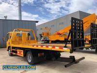 China KV600 ISUZU Tow Truck 130hp 4x2 Full Ground With 1 Year Warranty for sale