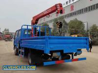 China ISUZU 130hp Crane Truck Lifting 3 ton Construction Machinery for sale