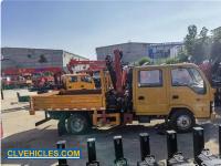 China NPR NQR NKR ISUZU Truck Mounted Crane 3 ton Knuckle Crane Truck for sale