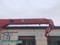China 205hp 6.3 Ton FTR ISUZU Truck Mounted Crane 10m Straight Lifting for sale