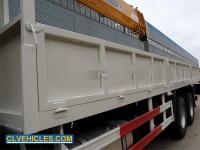 China 8X4 GIGA ISUZU Truck Mounted Crane 16 Ton Telescopic Boom Crane Truck for sale