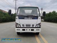 China High Pressure Pump Isuzu Water Tanker 5 Ton Capacity 5000 Liters Fuel Tank for sale