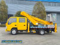 China 14m ISUZU 100P ELF Telescopic Boom Aerial Platform Truck for sale