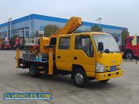 China 14m ISUZU 100P ELF Telescopic Boom Aerial Platform Truck for sale