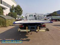 China ISUZU 600P Tow Truck 130hp 4 Ton Flatbed Tow Truck for sale
