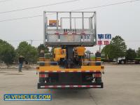 China ISUZU ELF KV100 28m Aerial Platform Truck Manlift Truck for sale