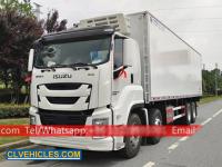 China ISUZU GIGA 460hp 8x4 ISUZU 35ton Heavy Duty Refrigerator Reefer Truck for sale