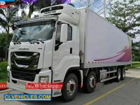 China ISUZU GIGA 460hp 8x4 ISUZU 35ton Heavy Duty Refrigerator Reefer Truck for sale