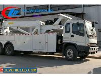 China ISUZU FVZ 6x4 300Hp 25ton Rotator Wrecker Tow Truck for sale