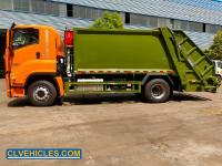 China ISUZU GIGA 4x2 380hp 15ton Rubbish Collection Kitchen Garbage Transport Truck for sale