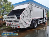 China ISUZU GIGA 4x2 380hp 14CBM Compressed Garbage Compactor Truck for sale