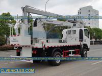 China ISUZU ELF 190hp 4x4 AWD 18 Meters Aerial Work Platform Truck for sale