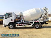 China ISUZU 700P ELF 3CBM 4CBM Concrete Mixer Truck for sale