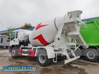 China ISUZU FTR 205hp 5000L Concrete mixer truck for sale