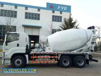 China ISUZU GIGA 6X4 380hp 10CBM Concrete Mixer Drum Truck for sale
