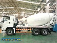 China ISUZU GIGA 6X4 380hp 10CBM Concrete Mixer Drum Truck for sale