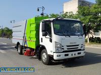 China ISUZU KV600 130hp 5000L High Pressure Road Washing Truck for sale