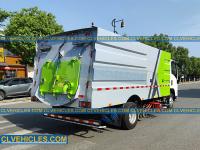 China ISUZU KV600 130hp 5000L High Pressure Road Washing Truck for sale