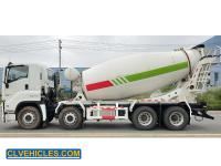 China ISUZU GIGA 8X4 380hp 12CBM 12 Cubic Meters Concrete Mixer Truck Concrete Mixers Cement Mixer Concrete Mixing Truck for sale
