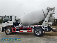 China ISUZU FTR 205hp 6Cbms Mixer Truck Variable Capacity On Site Drum Mixing Concrete for sale