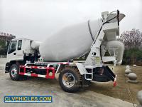 China ISUZU FTR 205hp 6Cbms Mixer Truck Variable Capacity On Site Drum Mixing Concrete for sale