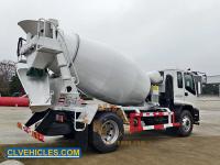 China ISUZU FTR 205hp 6Cbms Mixer Truck Variable Capacity On Site Drum Mixing Concrete for sale