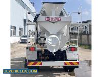 China ISUZU Light Duty Concrete Mixer Truck 4CBM Capacity With Standard Cab for sale