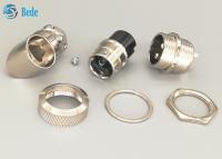 China Male And Female GX16 2 Pin Aviation Connector Plug 90 Dehree Zinc Alloy Material Welding for sale