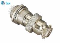 China 10 Pin Male / Female Gx16 Aviation Connector Set Zinc Alloy Material Welding for sale