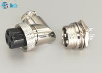 China Aircraft Gx16 4 Pin Connector Set Plug And Socket Kits Elbow Panel Mount Connector for sale