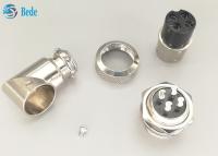 China Aircraft Gx16 4 Pin Connector Set Plug And Socket Kits Elbow Panel Mount Connector for sale
